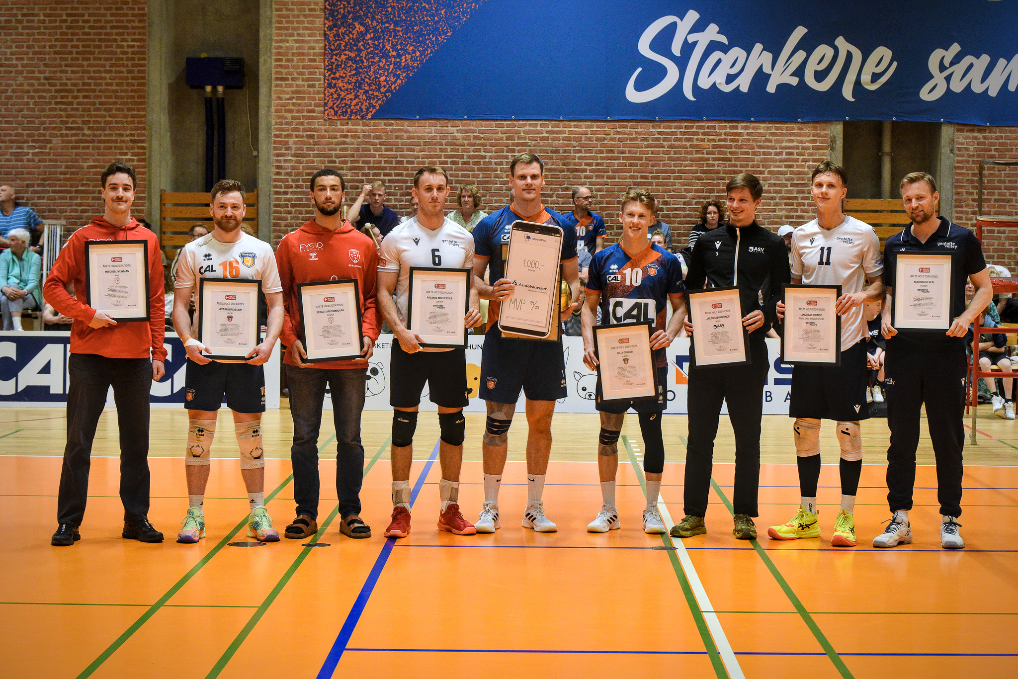 ÅRETS HOLD I VOLLEYLIGAEN 2024/2025 (HERRER) - Volleyball Danmark